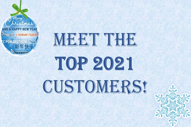 TOP-10 customers 2021 - Knowledge Management
